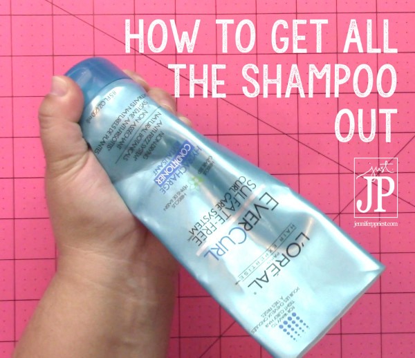 Get All The Shampoo Out PLUS How to Recycle Bath Product Bottles # ...