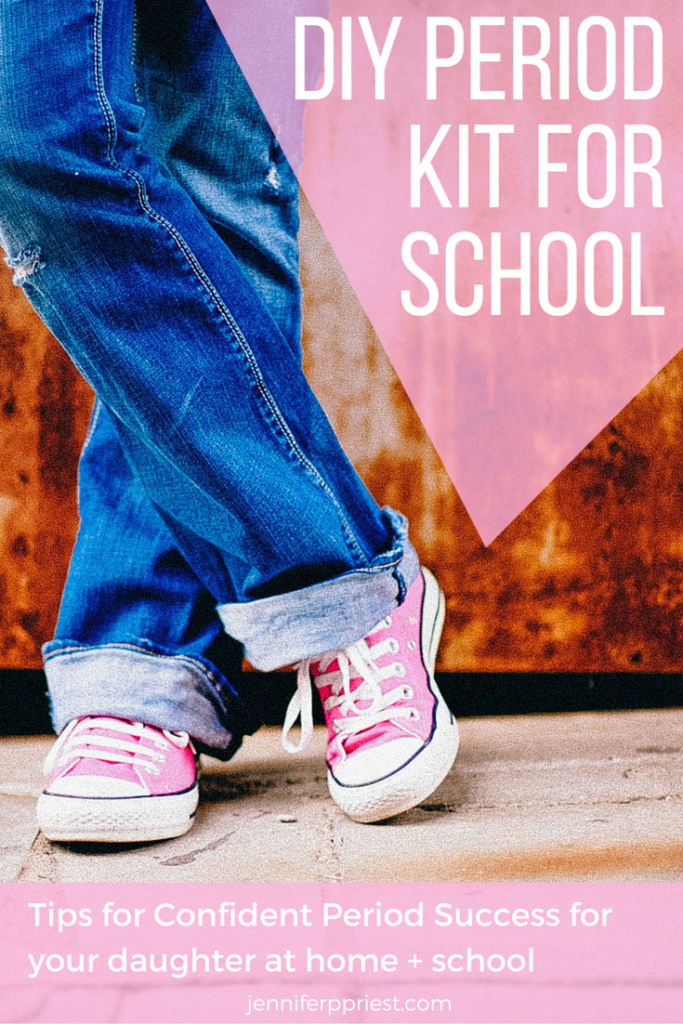 Period Kit for School - DIY Secret Compartment Notebook Cover Clutch