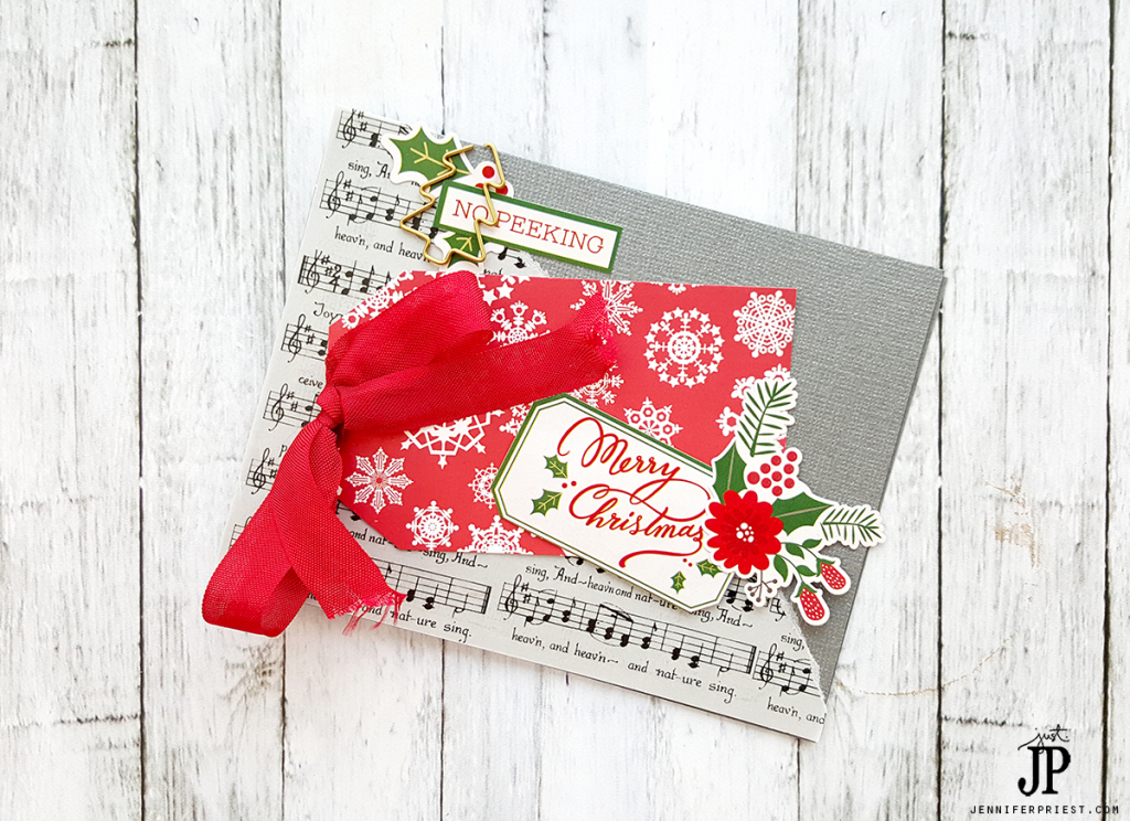 Fast Christmas Cards with Clique Kits and Tombow #Sponsored