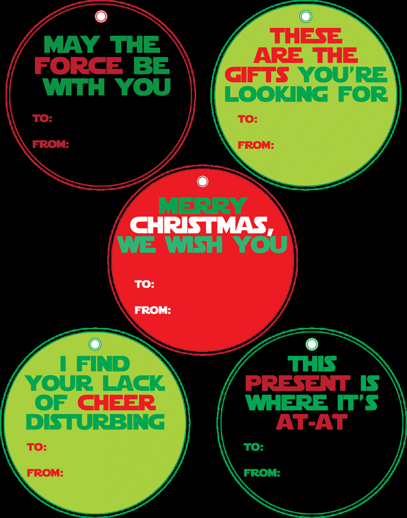 Your Kids Are Gonna Love These FREE STAR WARS Gift Tags