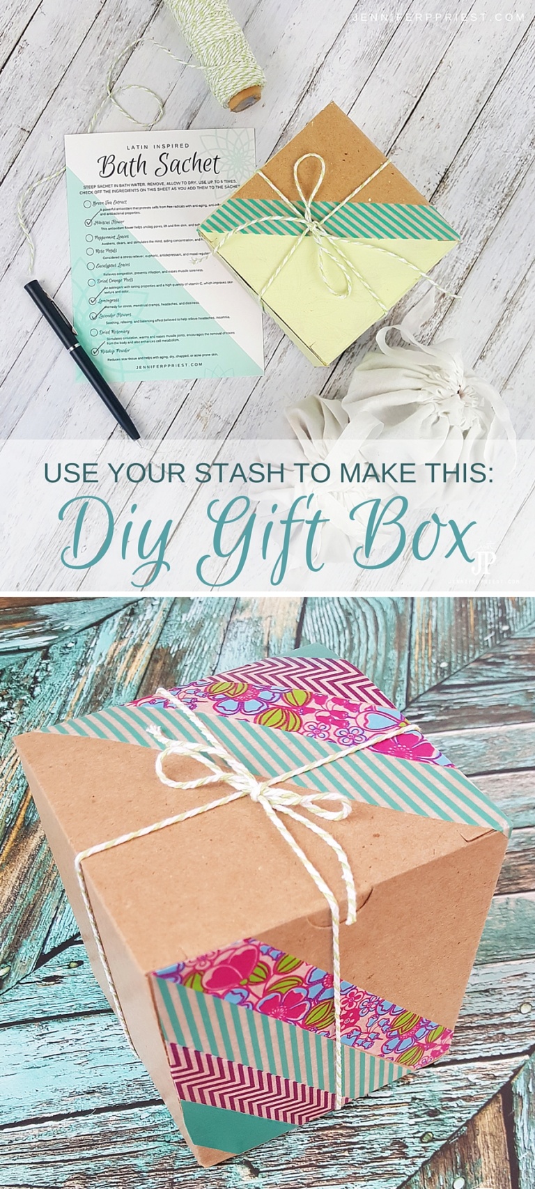 Use Your Stash: Make DIY Gift Wrap