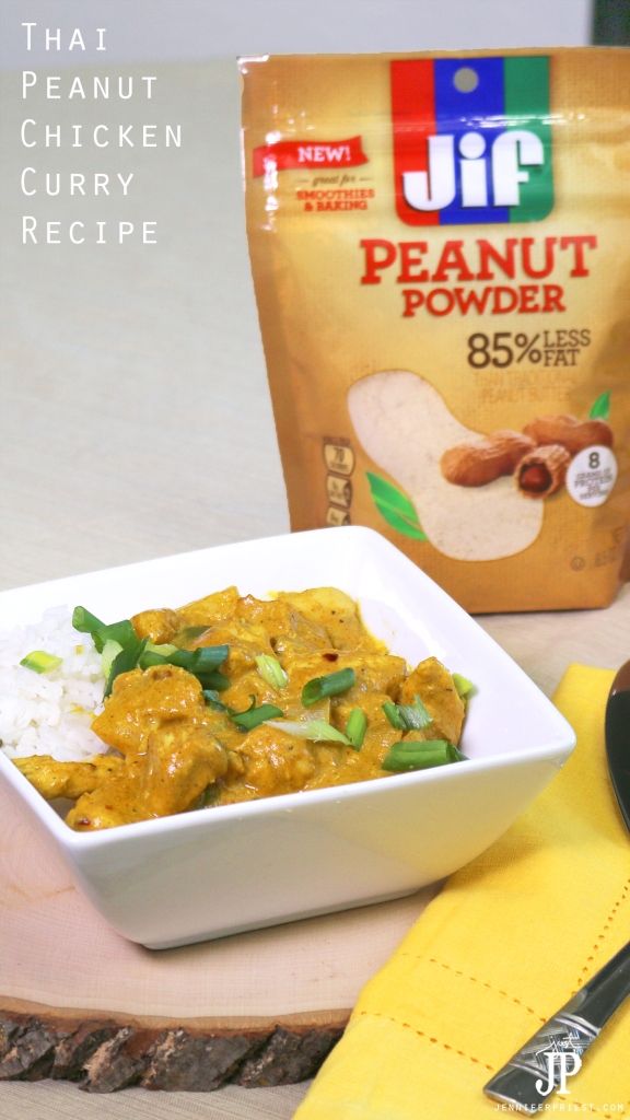 Thai Peanut Chicken Curry Recipe with Jif™ Peanut Powder # ...