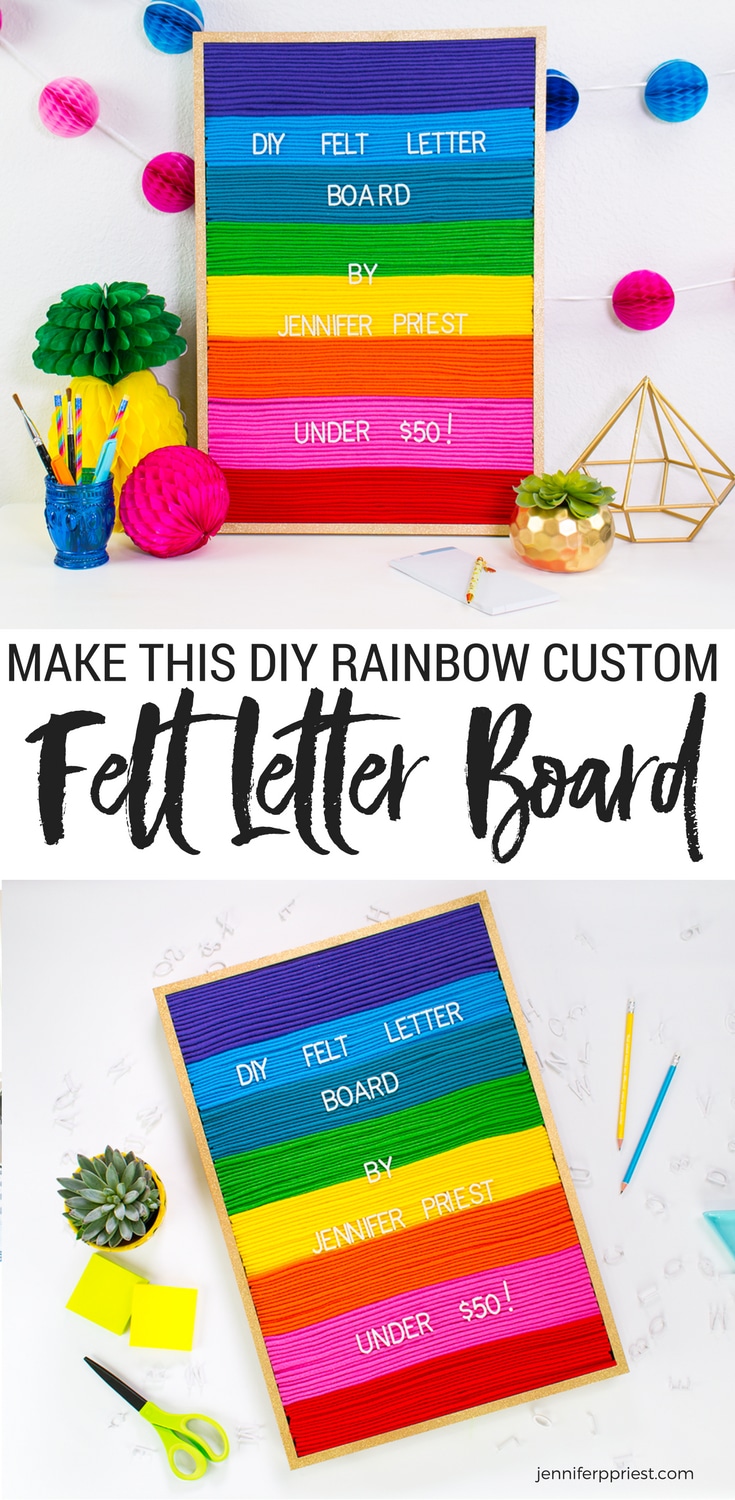 DIY Felt Letter Board