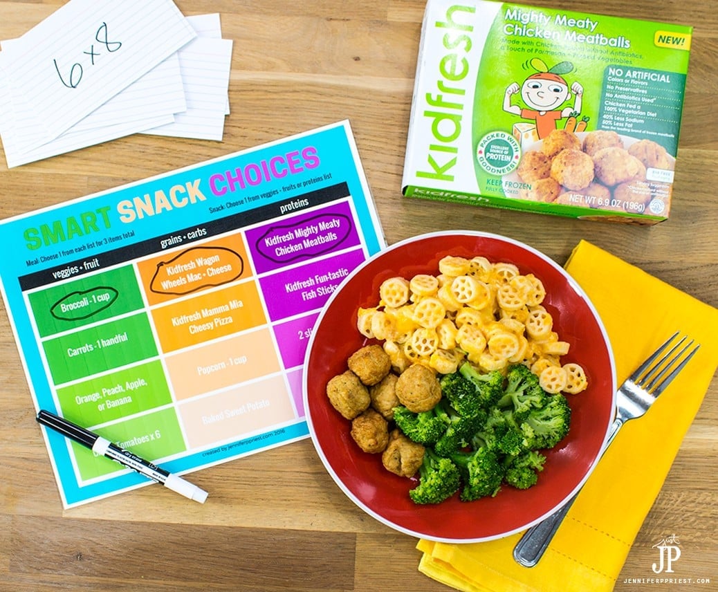 Mom Hack: Printable Snack Chart for Back to School