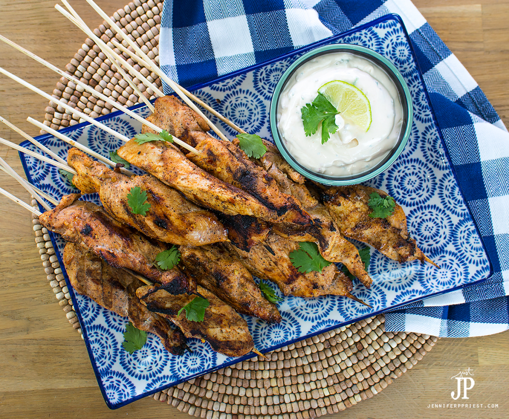 Mexican Chicken Satay Recipe - Tailgating Party Food