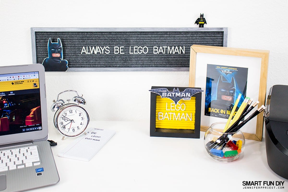 LEGO Batman Movie Kids Felt Letter Board