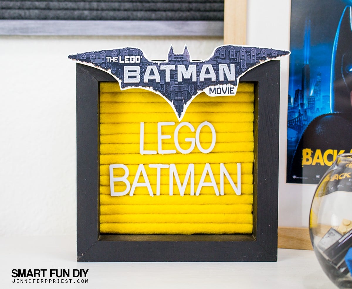LEGO Batman Movie Kids Felt Letter Board