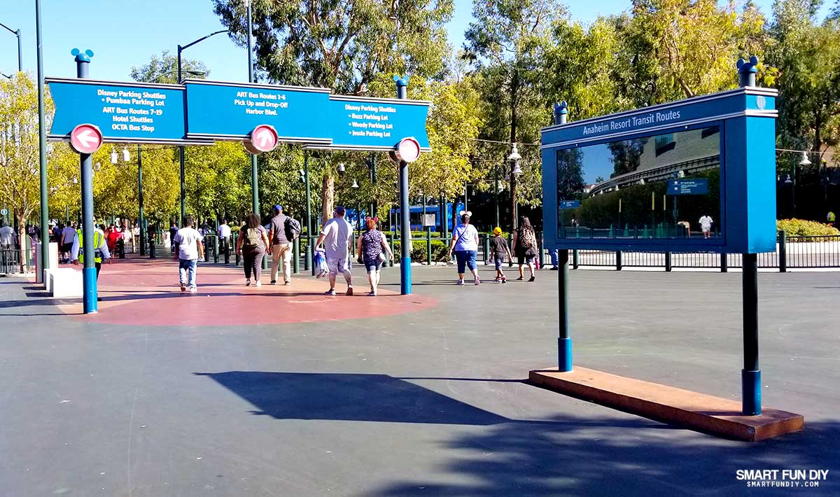 Taking the bus to Disneyland?!