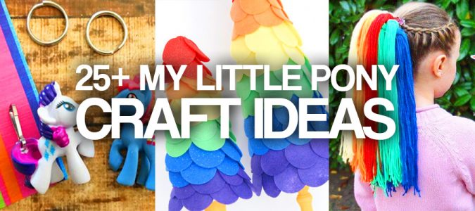 25+ My Little Pony Craft Ideas - Smart Fun DIY