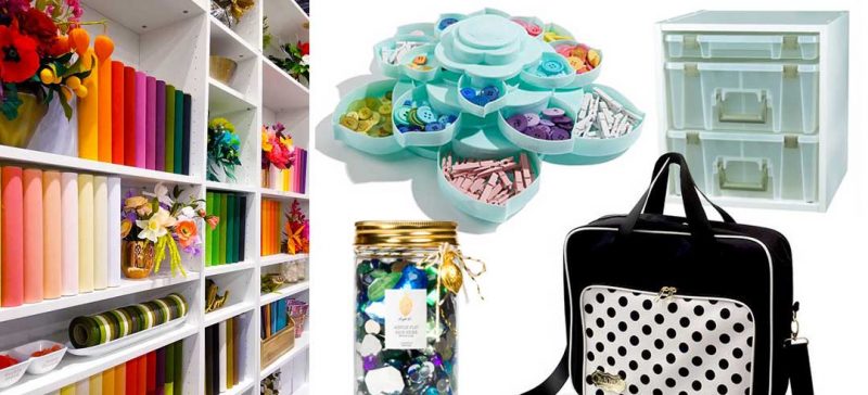 Best NEW Craft Organizing Tools (video tour) at Creativation