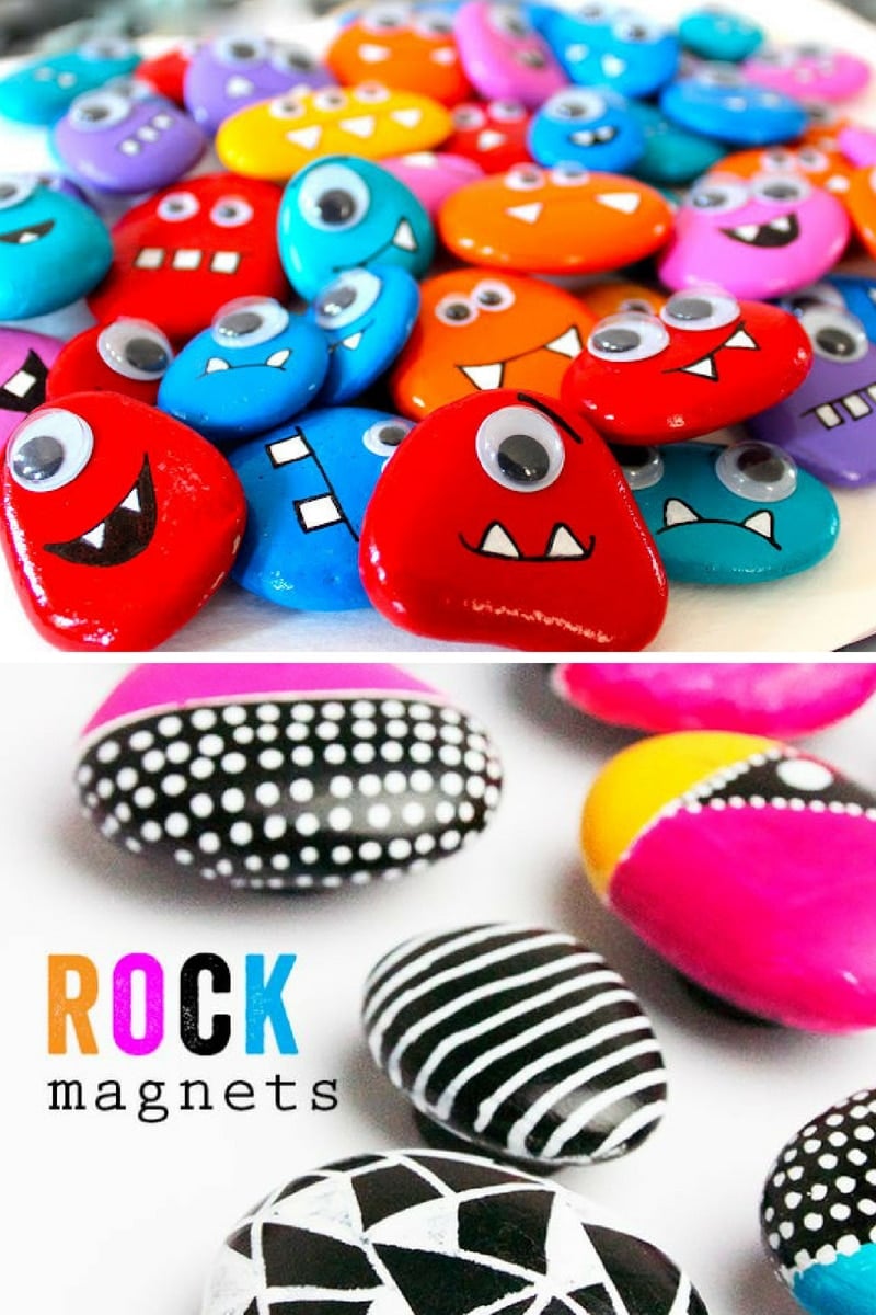 50+ Super Fun And Creative Rock Painting Ideas - Smart Fun DIY