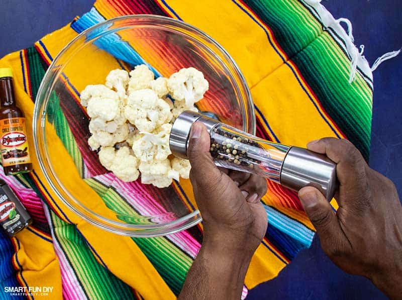 How To Make Spicy Roasted Cauliflower – Veg Lollipop Recipe